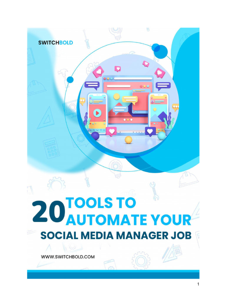 20 Tools To Automate Your Social Media Manager Job | PDF | Social Media ...