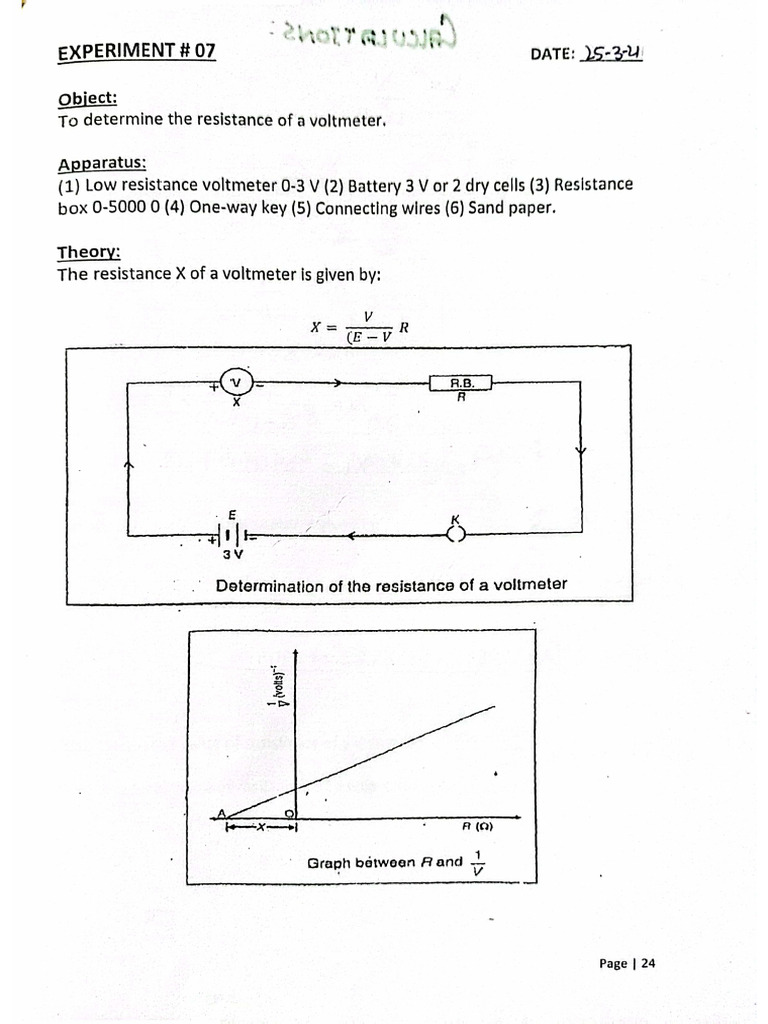 Voltmeter | PDF