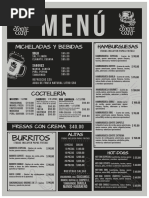 Menú y precios de Aluchic | PDF | Taco | Cocinando