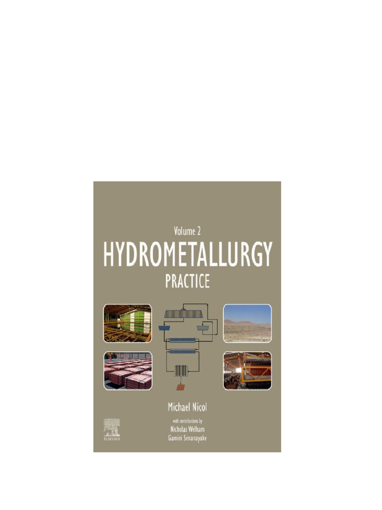 Hydrometallurgy: Practice 1st Edition Michael Nicol - Ebook PDF Download | PDF | Chemistry | Metals