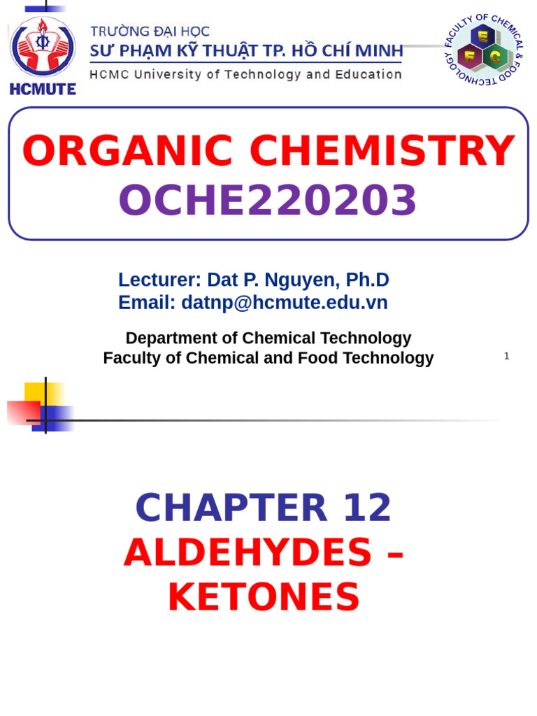 Chapter13 Aldehydes-Ketones | PDF | Aldehyde | Ketone