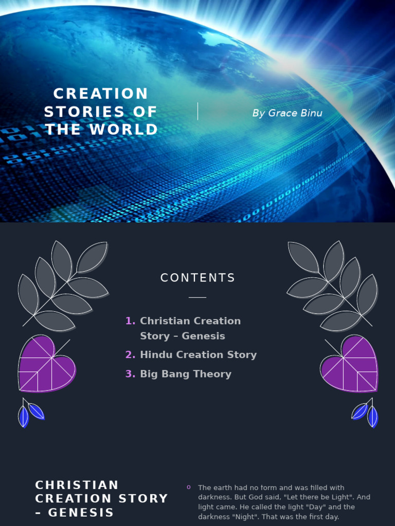 Religion - Creation Stories | PDF | Genesis Creation Narrative | Universe