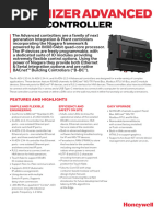 JACE 9000 Controller Datasheet | PDF | Wi Fi | Ieee 802.11