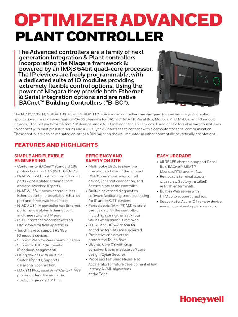 HBT Bms Optimizeradvancedcontroller 31 00631 01 Datasheet | PDF | Usb ...