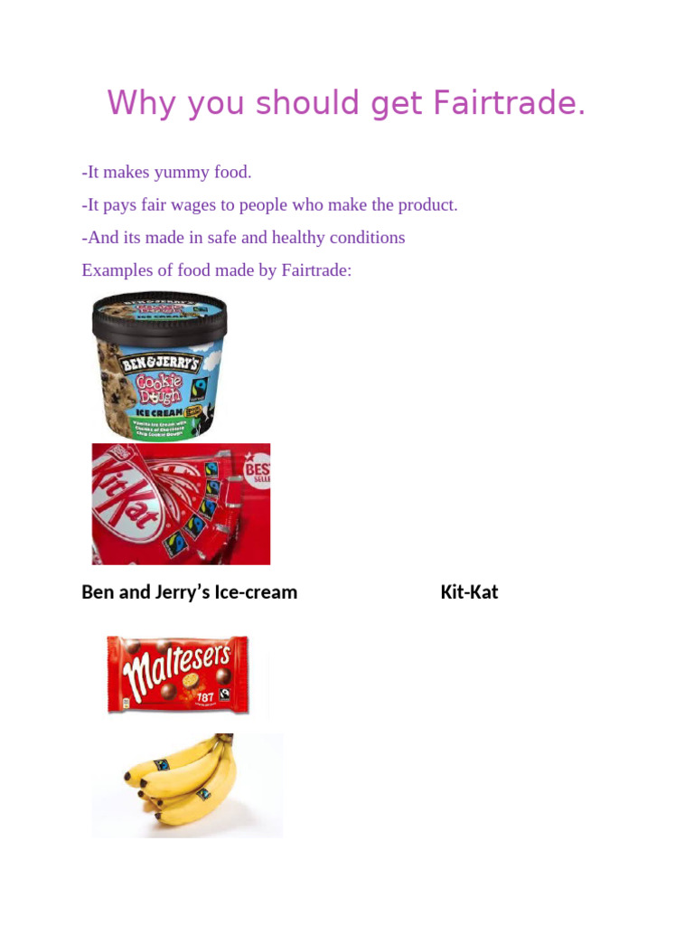 Fairtrade | PDF