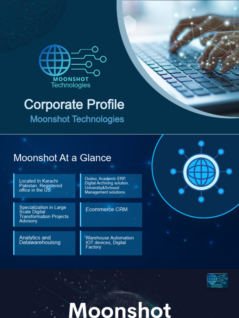 Moonshot Technologies: Digital Transformation Solutions | PDF | Project ...