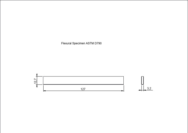 Flexural ASTM D790 3.2mm Thickness | PDF