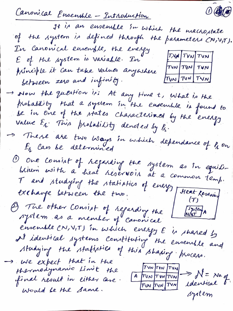 Stats Mech Unit-2 | PDF