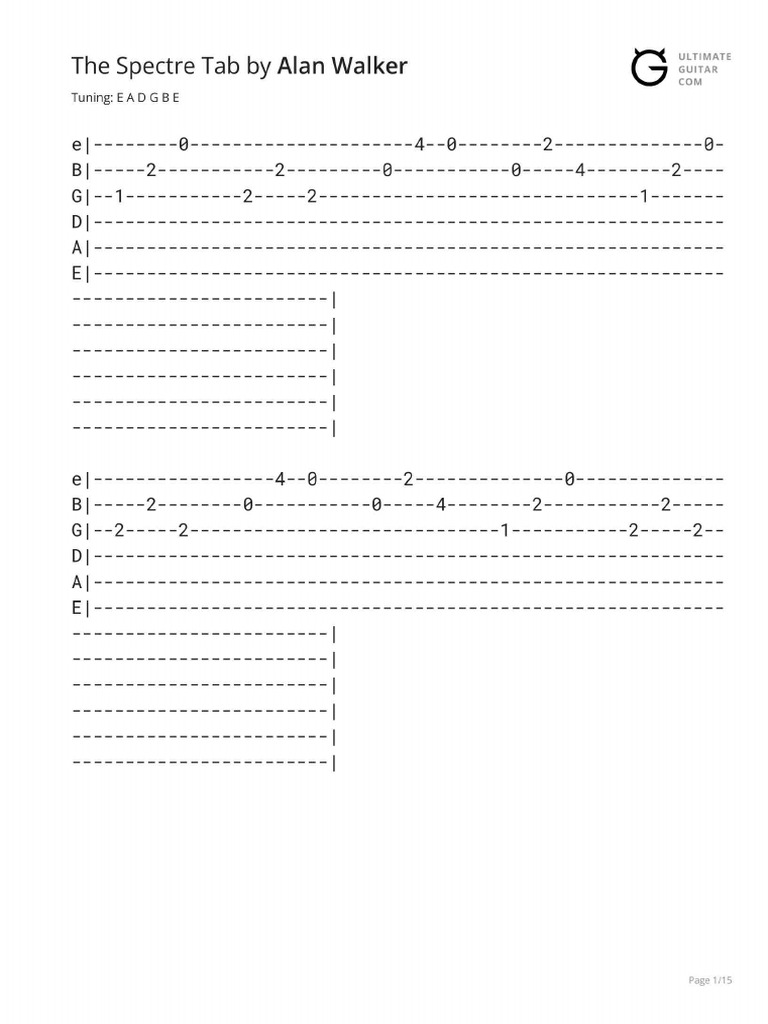 the spectre tab | PDF