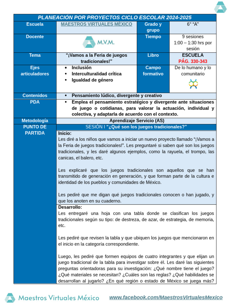Vamos A La Feria de Juegos Tradicionales | PDF | México | Tradiciones