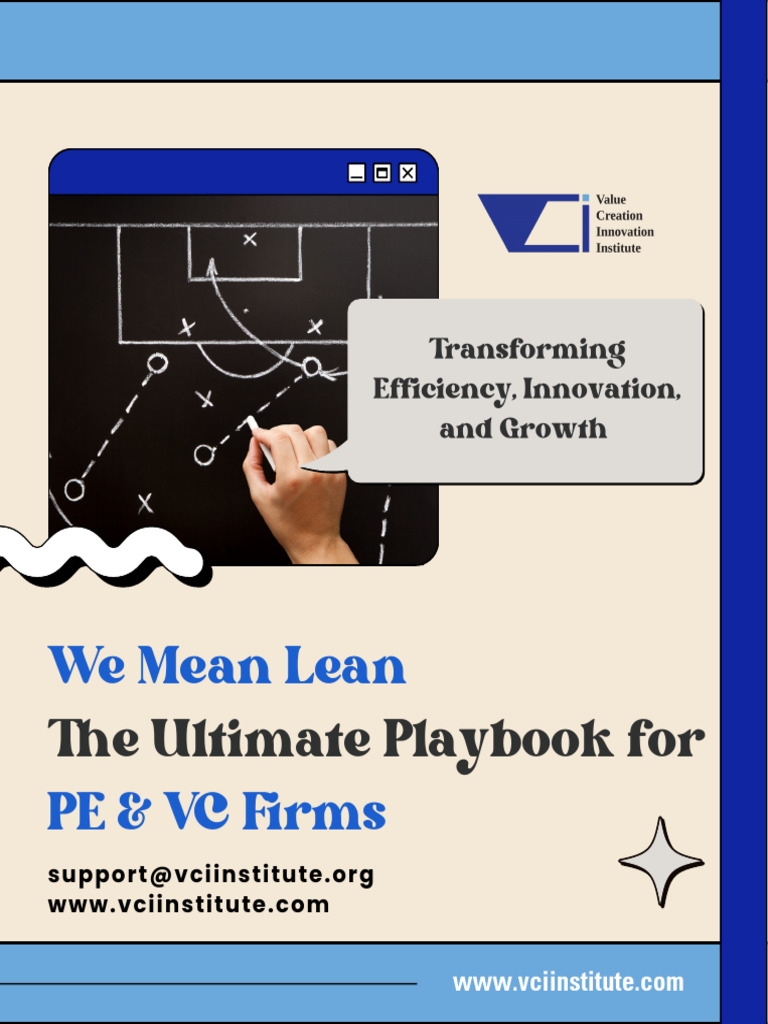We Mean Lean - For PE and VC by VCII | PDF | Lean Manufacturing ...