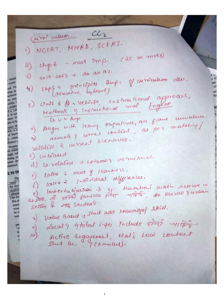 CC2 Important Questions | PDF