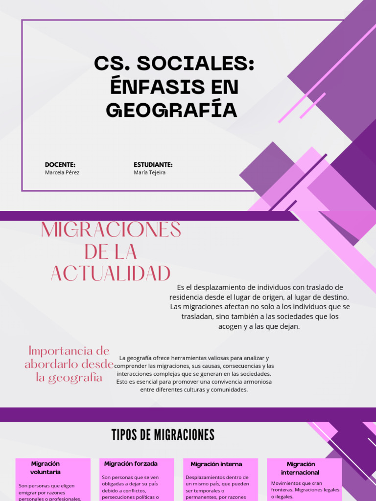 Infografía sobre Migraciones para Niños | PDF | Migración humana