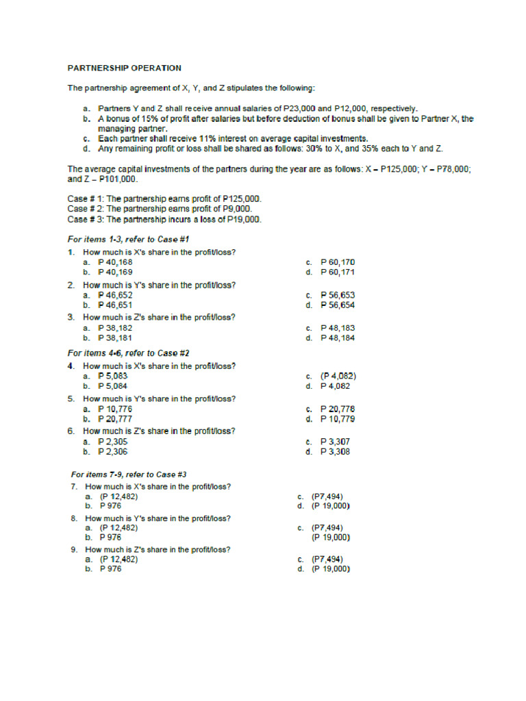 Module 3 Additional Problems | PDF