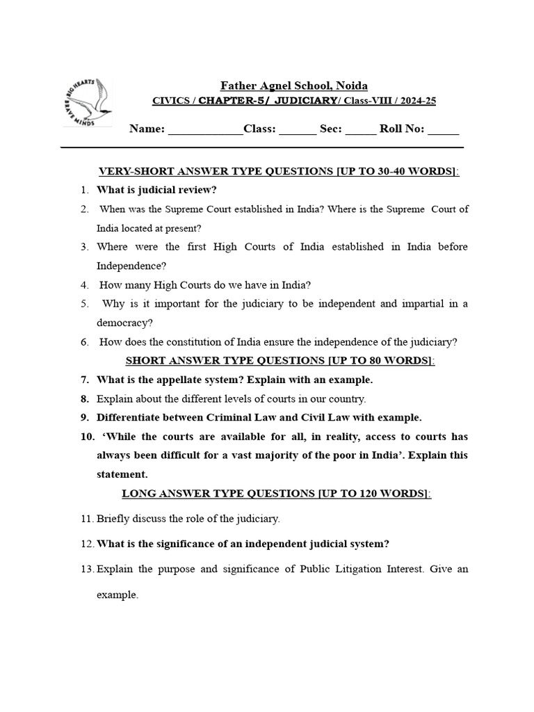 JUDICIARY ASSIGNMENT VIII | PDF | Judiciaries | Judge