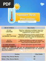 High Heat Index Preparedness in CALABARZON | PDF | Emergency Management