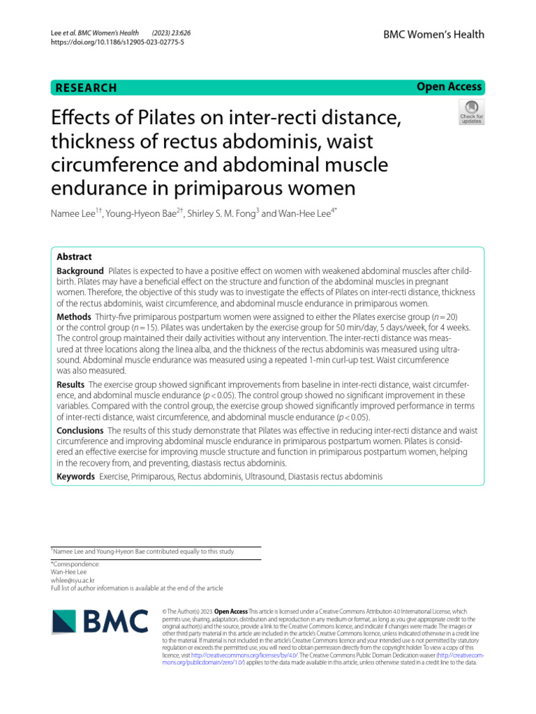 2023 Article 2775 | PDF | Abdomen | Waist