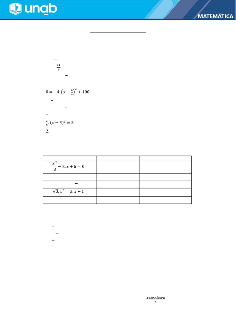 Matemática 29-51 - TP3 | PDF | Ecuaciones | Matemáticas