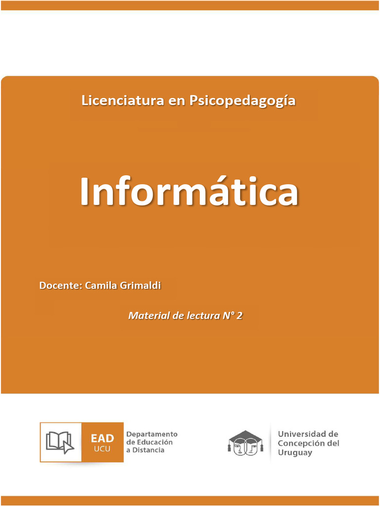 lectura del M2 | PDF | Procesador de textos | Informática