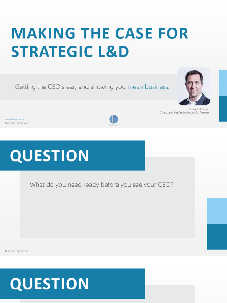 Getting The CEOs Ear For LND | PDF | Employment | Equity (Finance)