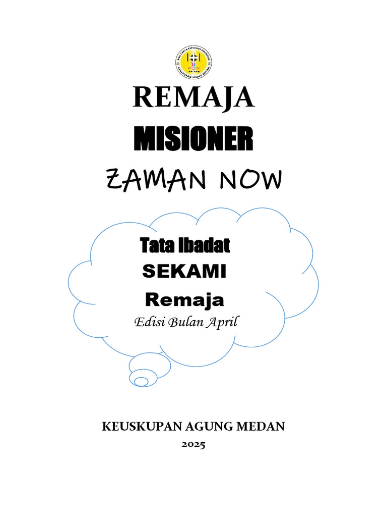 Tata Ibadat Sekami Remaja - April 2025 | PDF