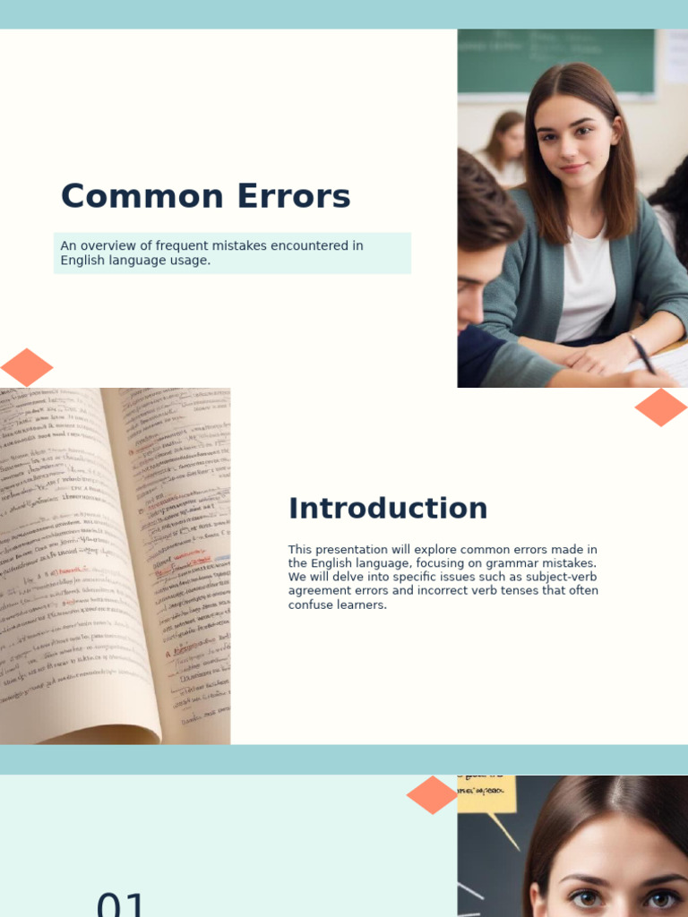 Common Errors | PDF | Verb | English Language