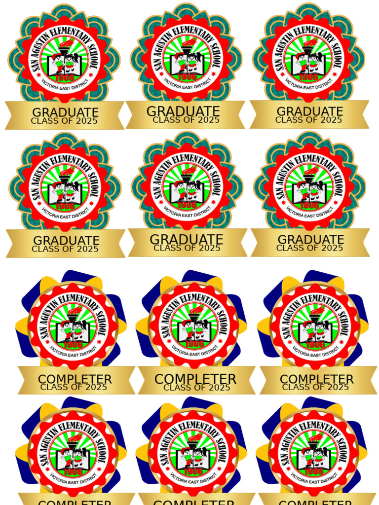 Graduation Ribbons for Class of 2025 | PDF