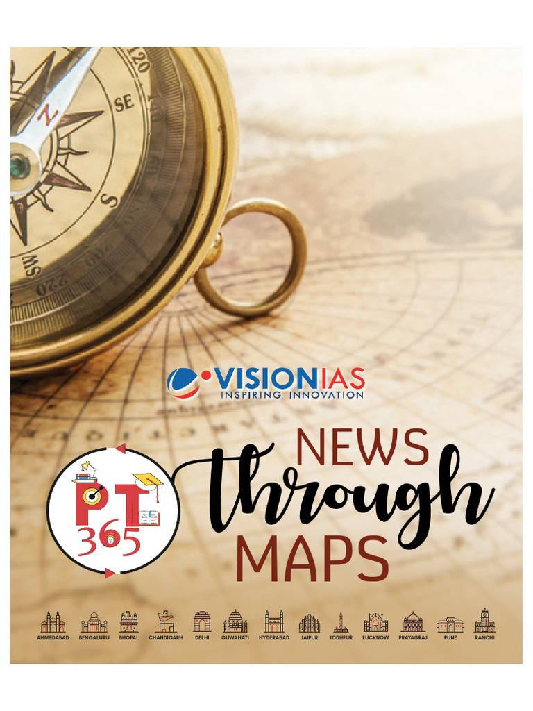 Current Affairs: News Through Maps | PDF | Persian Gulf | Israel