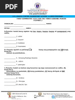 3rd Quarter GMRC SUMMATIVE | PDF