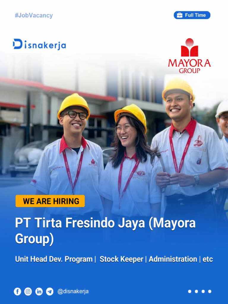 PT Tirta Fresindo Jaya (Mayora Group) | PDF