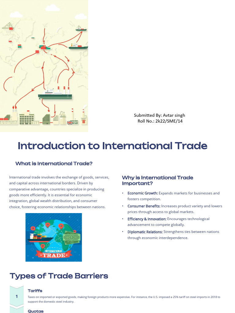 Trade Barriers and Protectionism Explained | PDF | Tariff | Protectionism