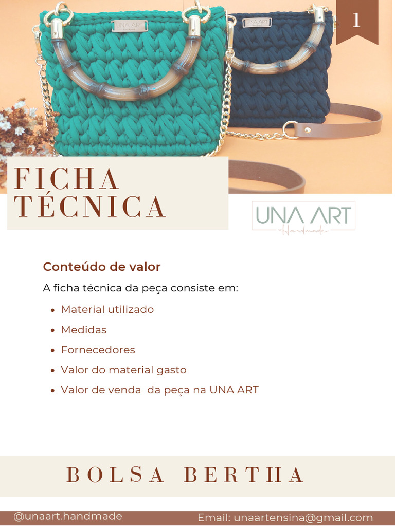 ficha tecnica BOLSA BERTHA | PDF