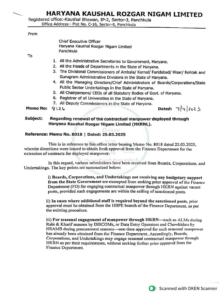 HKRNL Contract | PDF