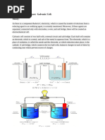 Chemistry Electrochemical Cells Guide | PDF | Electrochemistry | Zinc