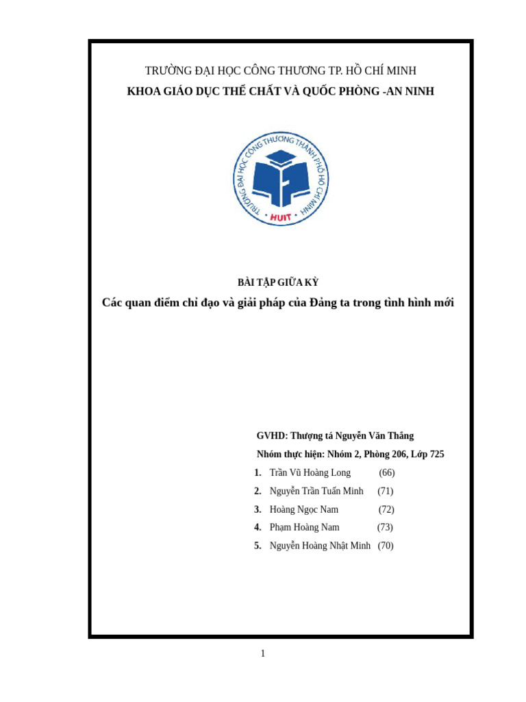 QP1-Nhóm 3-Phòng 206 | PDF