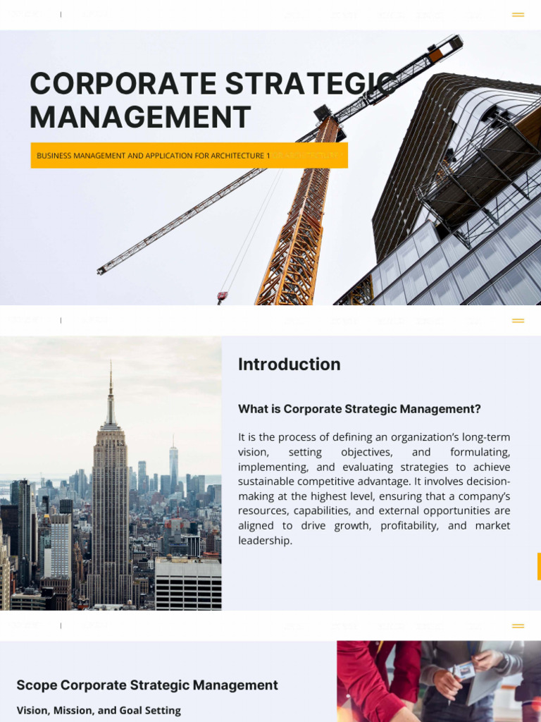 3-Corporate Strategic Management-1 | PDF | Strategic Management | Corporate Social Responsibility