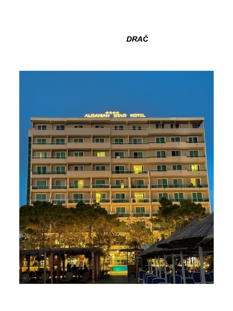 Ljeto 2025 Albanija Drac 2 1 | PDF