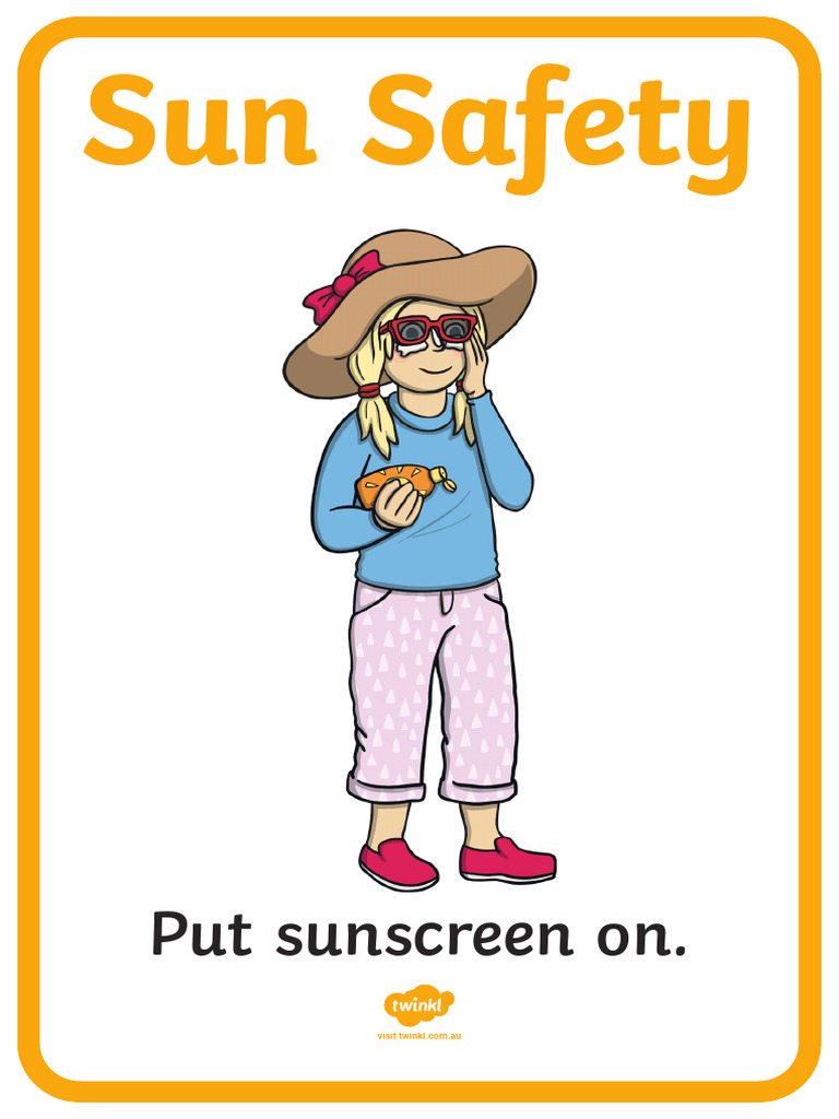 Au M 011 Sun Safety Display Posters Ver 2 | PDF