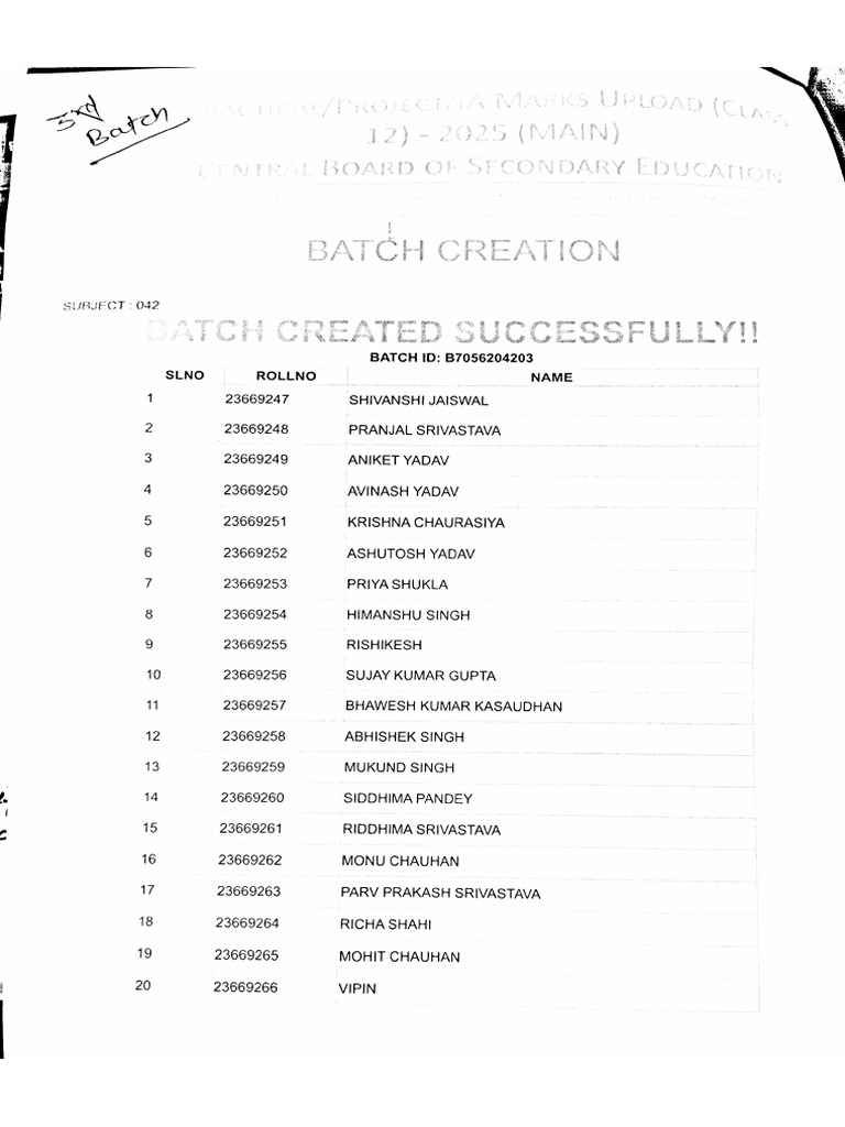 Batch - 3 Physics | PDF