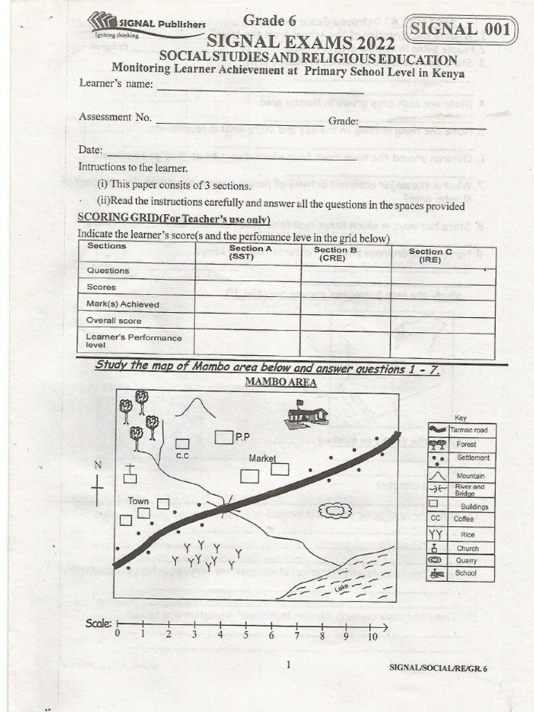 Grade 6 Signal 01 Social Religious Ed. | PDF