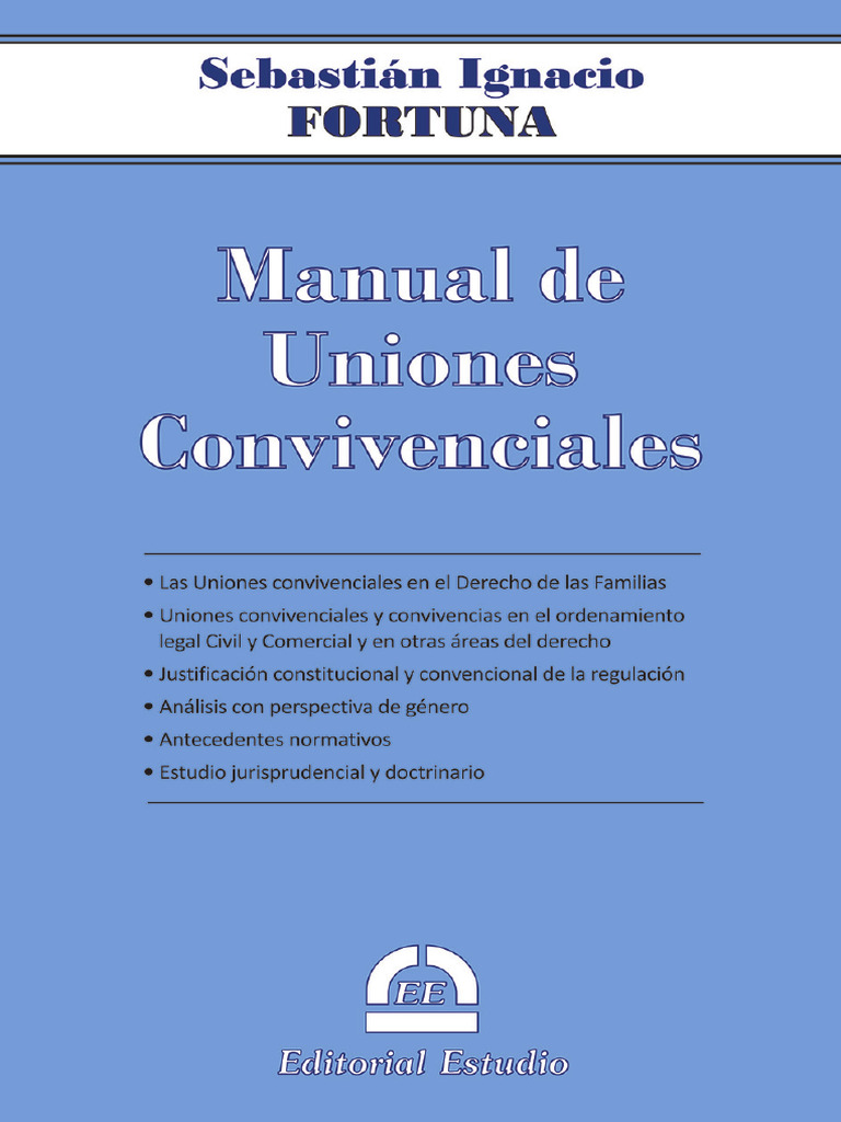 Manual de Uniones Convivenciales | PDF | Familia | Capitalismo