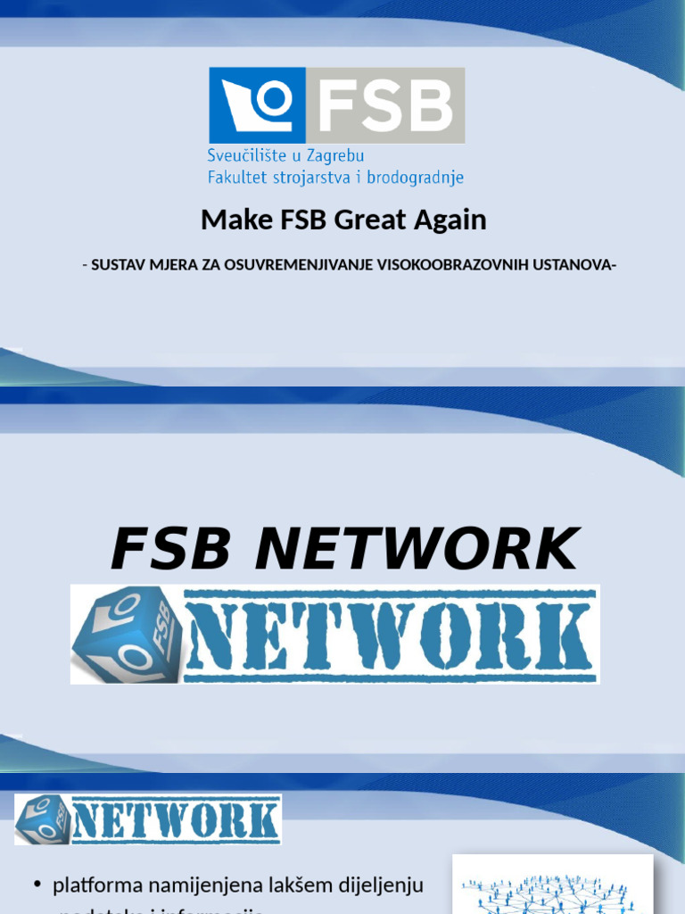 Make FSB Great Again (FSB Network) | PDF