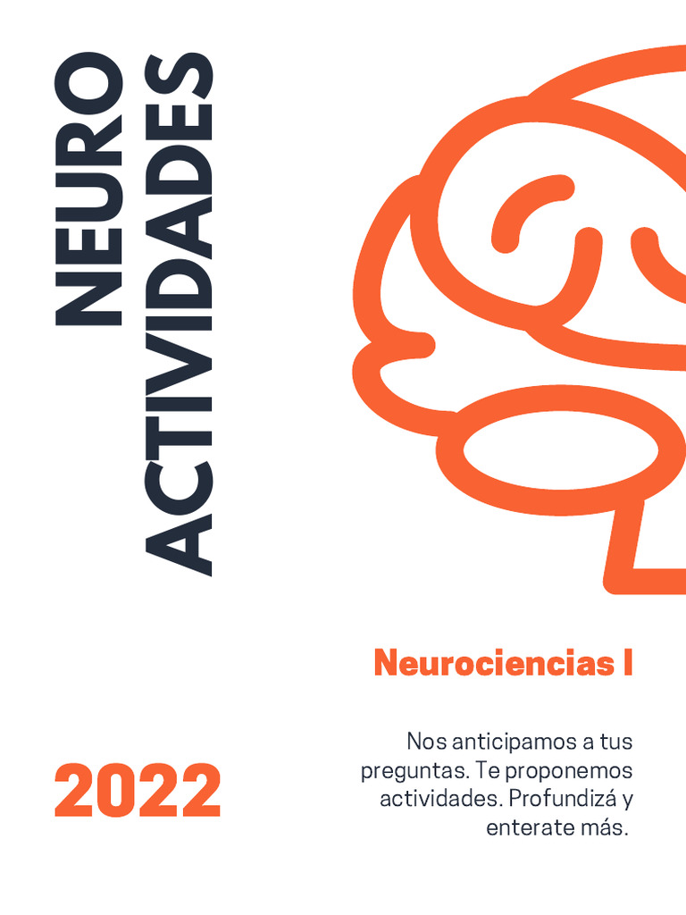 Cuadernillo De Neurociencias 2022 Pdf Biología Neurofisiología