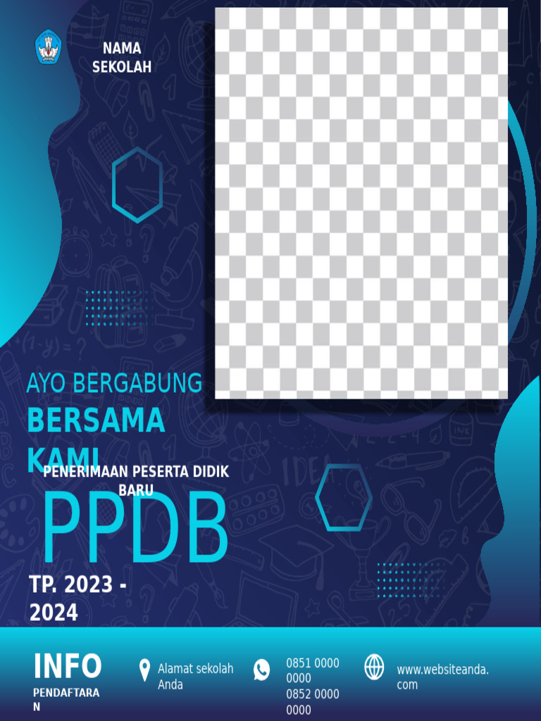 Modul 5 (10 Template Twibbon PPDB) | PDF