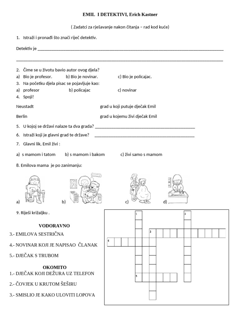Emil I Detektivi1 | PDF