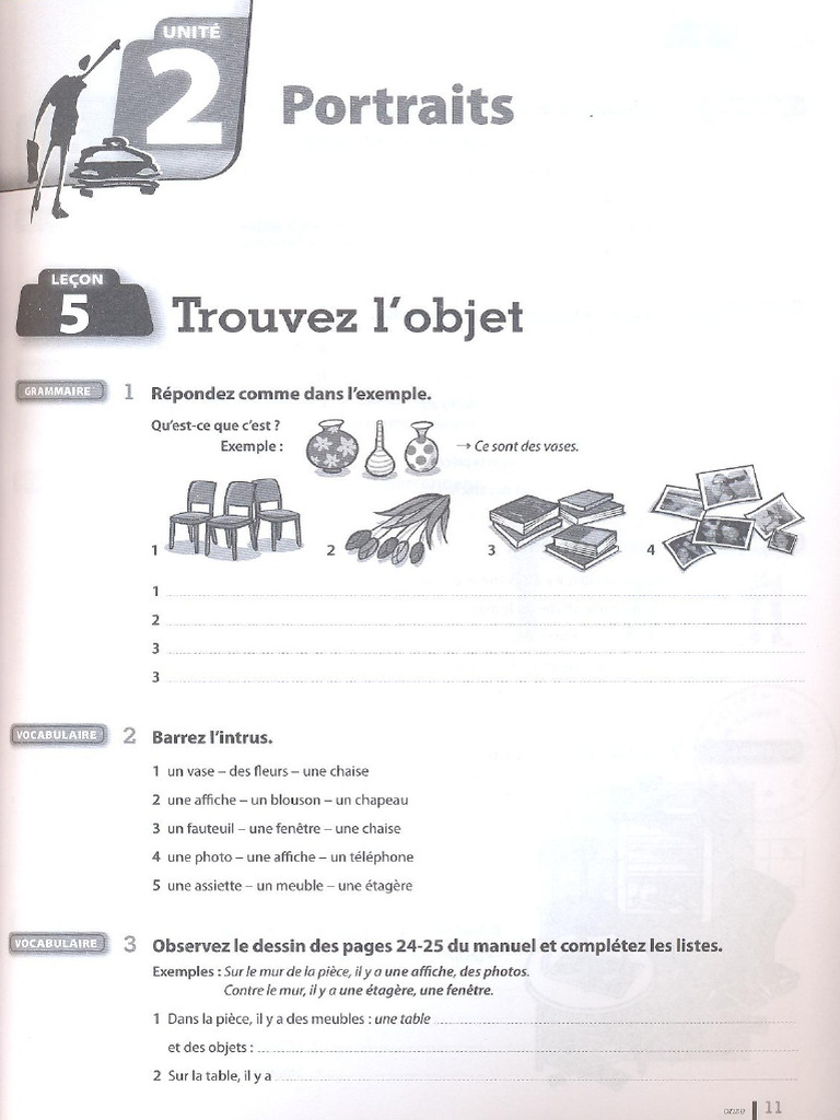 Cahier D'exercices, Unite 2 | PDF