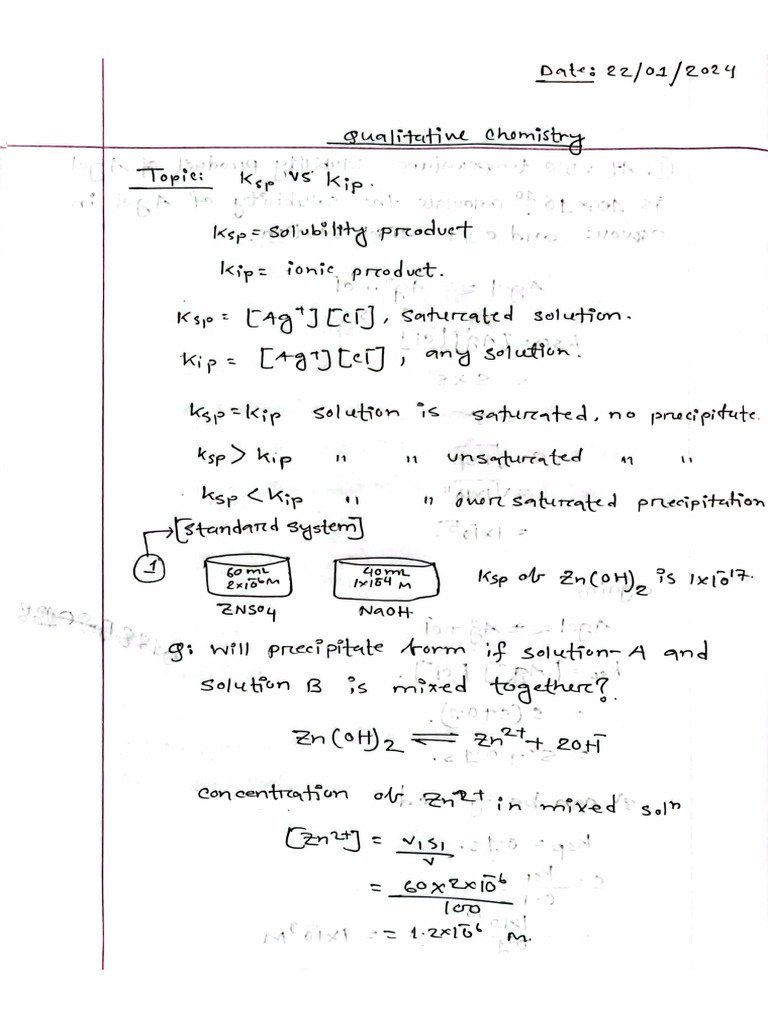 KSP Vs Kip Math | PDF
