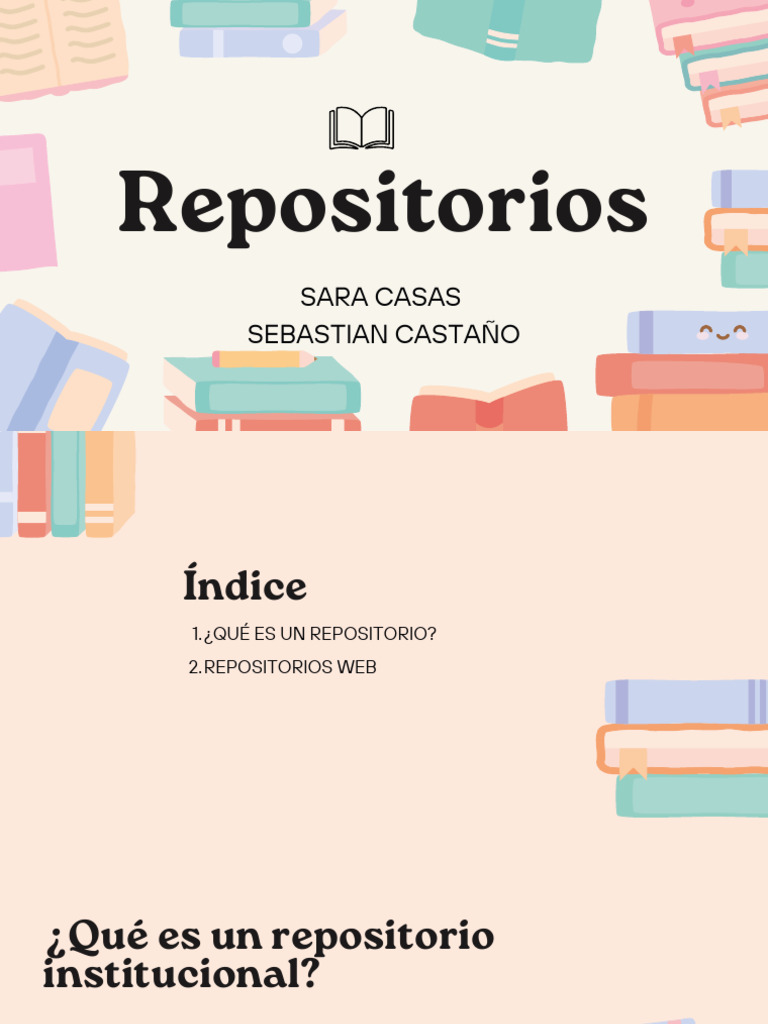 Repositorios Presentación | PDF