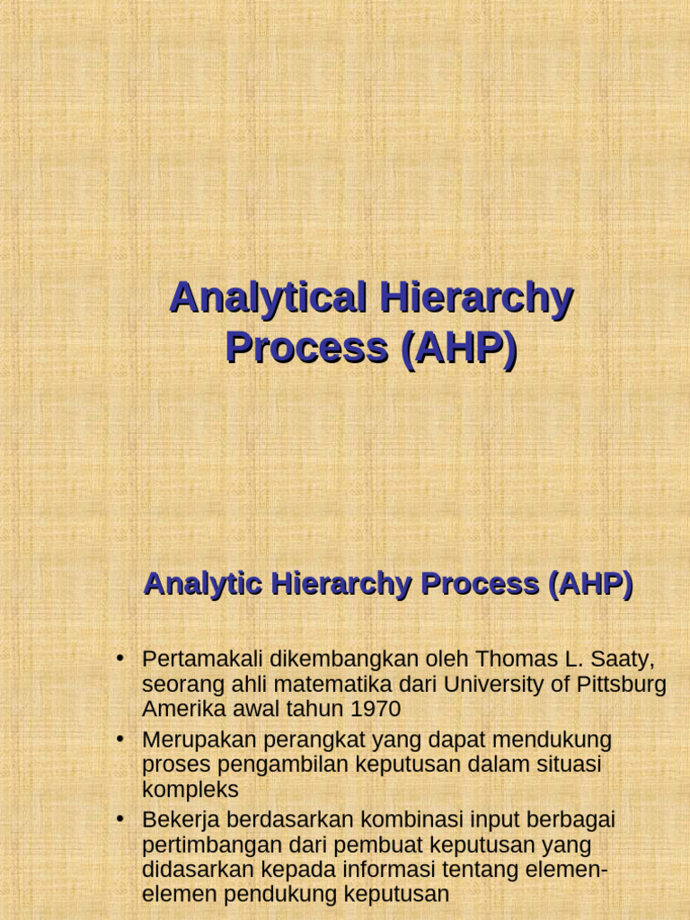 5-AHP-contoh Kriteri Pembelian Mobil | PDF