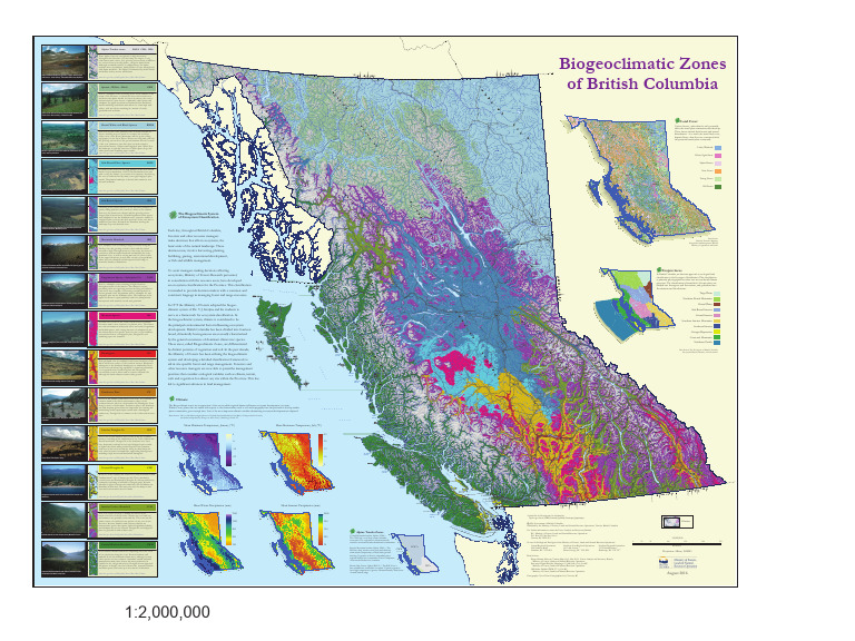BGC Map 201608 | PDF | Physiographic Divisions | Earth Sciences